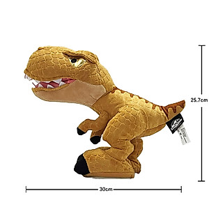 Mattel Jurassic World Fan-Favorite Character, Plush Dinosaur Toy with Chomp Action & Roar Sound, Soft Doll Play or Nap Buddy, For Kids Ages 3 Years & Older