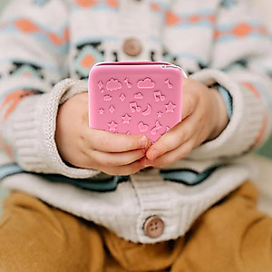 LeoTube Silicone Shell Cover Case for Yoto Mini Player, Silicone Protective Sleeve Case Compatible with Mini Bluetooth Speaker (Silicone Case Only, Machine not Included) (Pink)