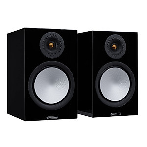 Monitor Audio Silver 100 New 7G in Black Gloss (Pair)