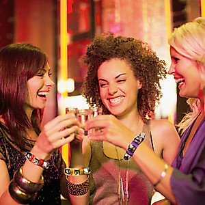 YoleShy Jingle Bells Ankle Band, Wrist Bells Band Instrument - Percussion Musical Rhythm Toys (6/10/14 Colors) (20 PCS - 10 Color)