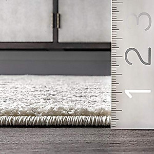 nuLOOM Camila Diamond Trellis Area Rug, 9' x 12', Off-white