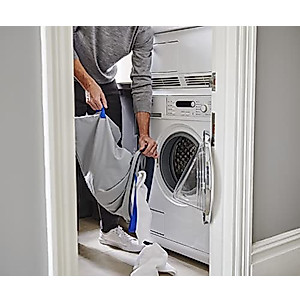 Joseph Joseph Tota 90-litre Laundry Hamper Separation Basket with Lid - Black