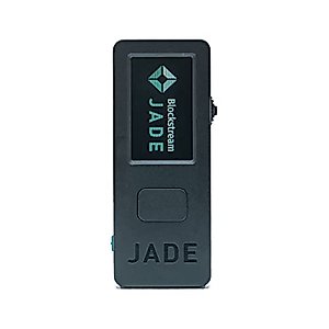 Blockstream Jade - Bitcoin Hardware Wallet - Camera - Bluetooth - USB-C - 240 mAh Battery - Secure Your Bitcoin Offline