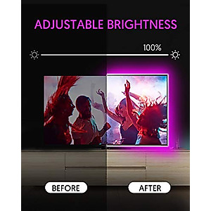 Avatar Controls TV LED Backlights, 9.8FT Smart LED Lights for Behind TV with Music Sync 16 Million Colors Changing RGB Strip Lights Works with Alexa Google Home for 40-60 inch TVs, WiFi APP Control