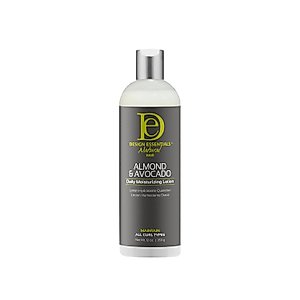 Design Essentials Almond & Avocado Daily Hair Moisturizing Lotion with Jojoba & Olive Oil, 12 Ounce