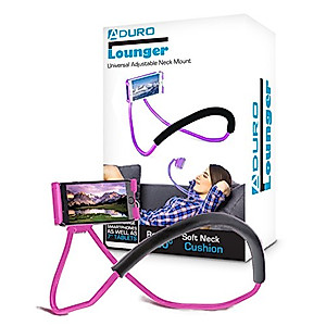 Aduro Phone Neck Holder, Gooseneck Lazy Neck Phone Mount to Free Your Hands for iPhone Android Smartphone
