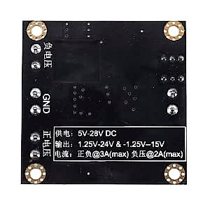 DONGKER TPS5430 Voltage Regulator Module,DC-DC -12V 12V Positive Negative Dual Output Module Power Supply Module with Switching