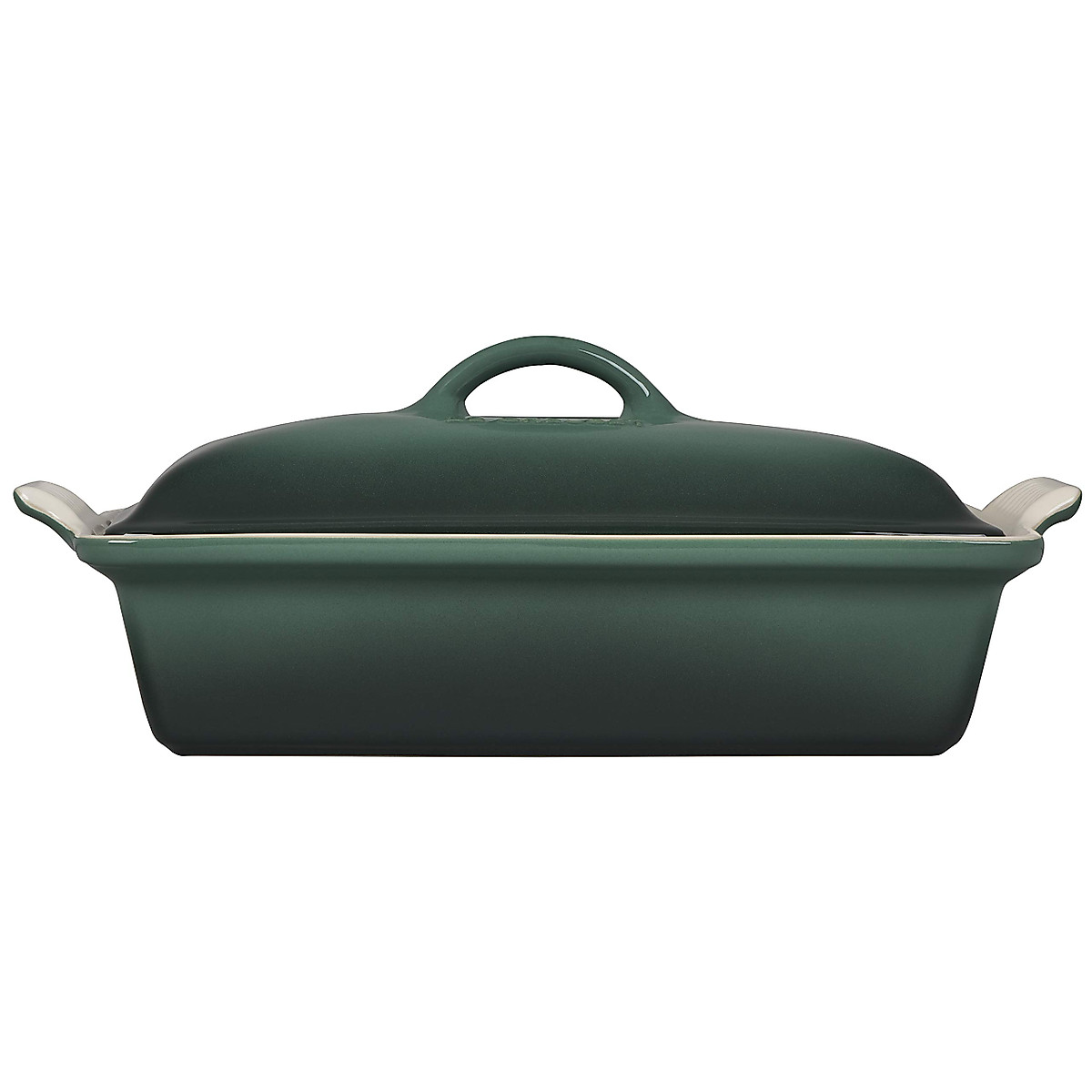Le Creuset Stoneware Heritage Covered Rectangular Casserole, 4 qt. (12" x 9"), Artichaut