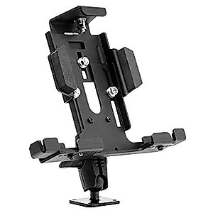 ARKON Mounts - Locking Aluminum Tablet Mount | Unmatched Security | Adjustable Tablet Stand with Key Lock for E-Log | Versatile Compatibility | Fits Tablet 7-10 Inches including Ipad and Galaxy Series