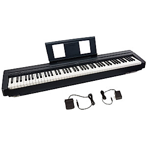 Yamaha P45 88-Key Weighted Action Digital Piano + Sustain Pedal and Power Supply (Renewed)