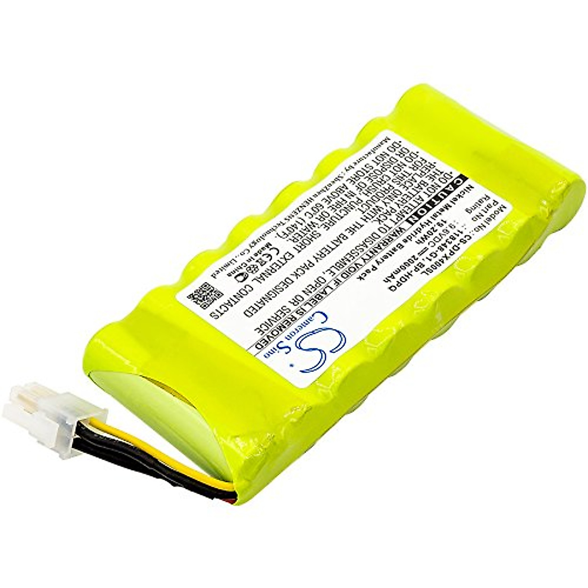 Estry 2000mAh Battery Replacement for Dranetz HDPQ-Guide HDPQ-Visa HDPQ-Xplorer HDPQ-Xplorer400 118348-G1 BP-HDPQ