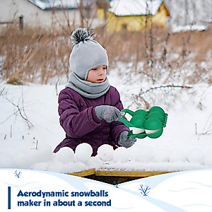 Slippery Racer 5 in 1 Snowball Maker (BLUE)