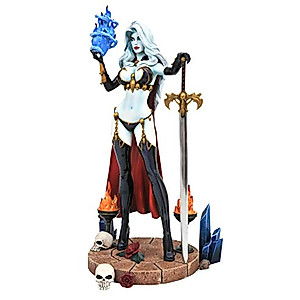 DIAMOND SELECT TOYS Femme Fatales: Lady Death IV PVC Figure,Multicolor,9 inches