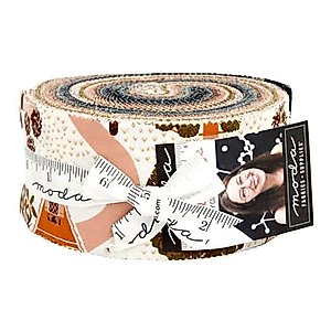 Gingiber Quaint Cottage Jelly Roll 40 2.5-inch Strips Moda Fabrics 48370JR