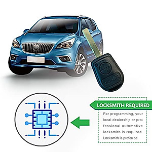 (Single) Extra-Partss Car Key Fob Replacement for 2002-2006 Land Rover Range Rover 3 Button Remote LX8FZV 267K1268 83G00040 (1)