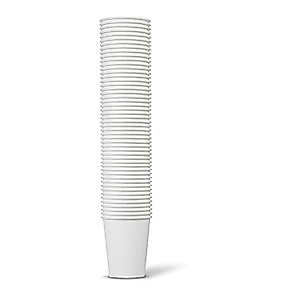 Amazon Basics Paper Hot Cup, 8 oz, 1000 Count, White
