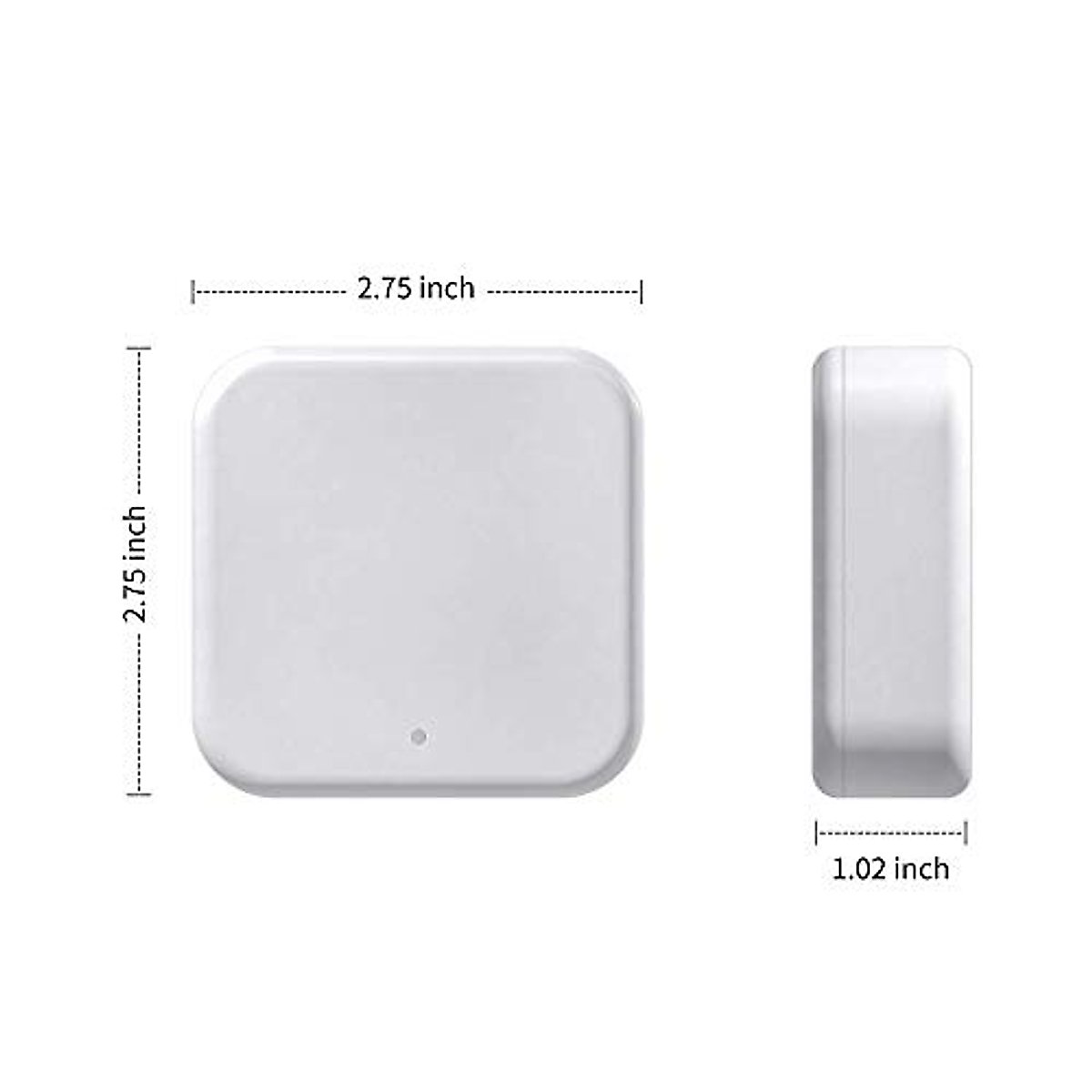 YRHAND Smart Lock WiFi Gateway Smart Hub WiFi Hub TT Lock App Gateway Smart Goor Lock with Remote Control Smart hubs Compatible with Alexa Google Home,WiFi Bridge for Door Locks