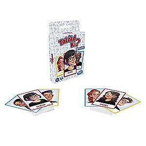 Hasbro Gaming Guess Who? Card Game for Kids Ages 5 and Up, 2 Player Guessing Game, Brown/a