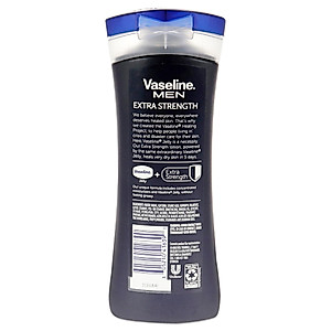 Vaseline Men Healing Moisture Hand and Body Lotion Extra Strength 10 oz
