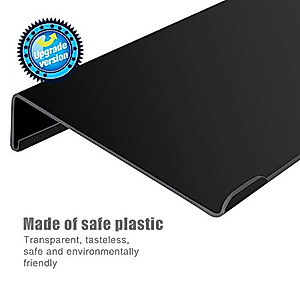 ZFBBComputer Keyboard Stand Acrylic Keyboard Tray with Rubber Strip Ticker Acrylic Keyboard Riser Holder for Easy Ergonomic Typing and Working at Home and Office