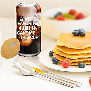 eoscasely Gifts for Mom from Daughter, Son- 16OZ Iced coffee Cup Gift for Mother's Day, Christmas gift for mom，Mom birthday gift, best mom ever gift, mom cup