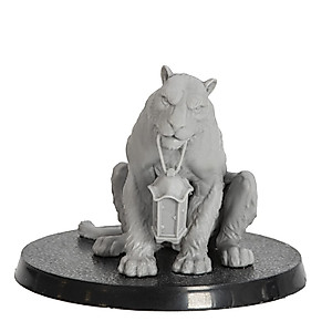 DUNGEON CRAFT Unpainted Miniatures, Compatible with DND, RPG, Tabletop Games, Roleplaying Figures for Your Dungeons & Dragons Quest, Mini Gaming Action Figures (The Spirit Guide)