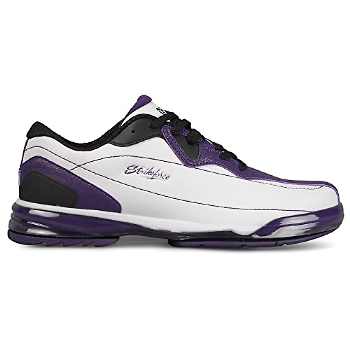 KR Strikeforce Dream White/Purple Right Hand Size 9 Performance Women's Bowling Shoe
