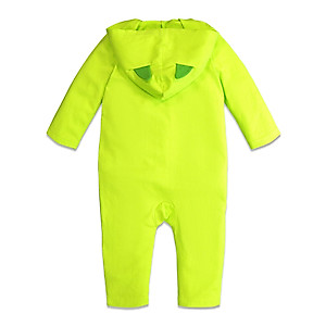Disney Pixar Monsters Inc. Mike Wazowski Infant Baby Boys Cosplay Fur Coverall 18 Months