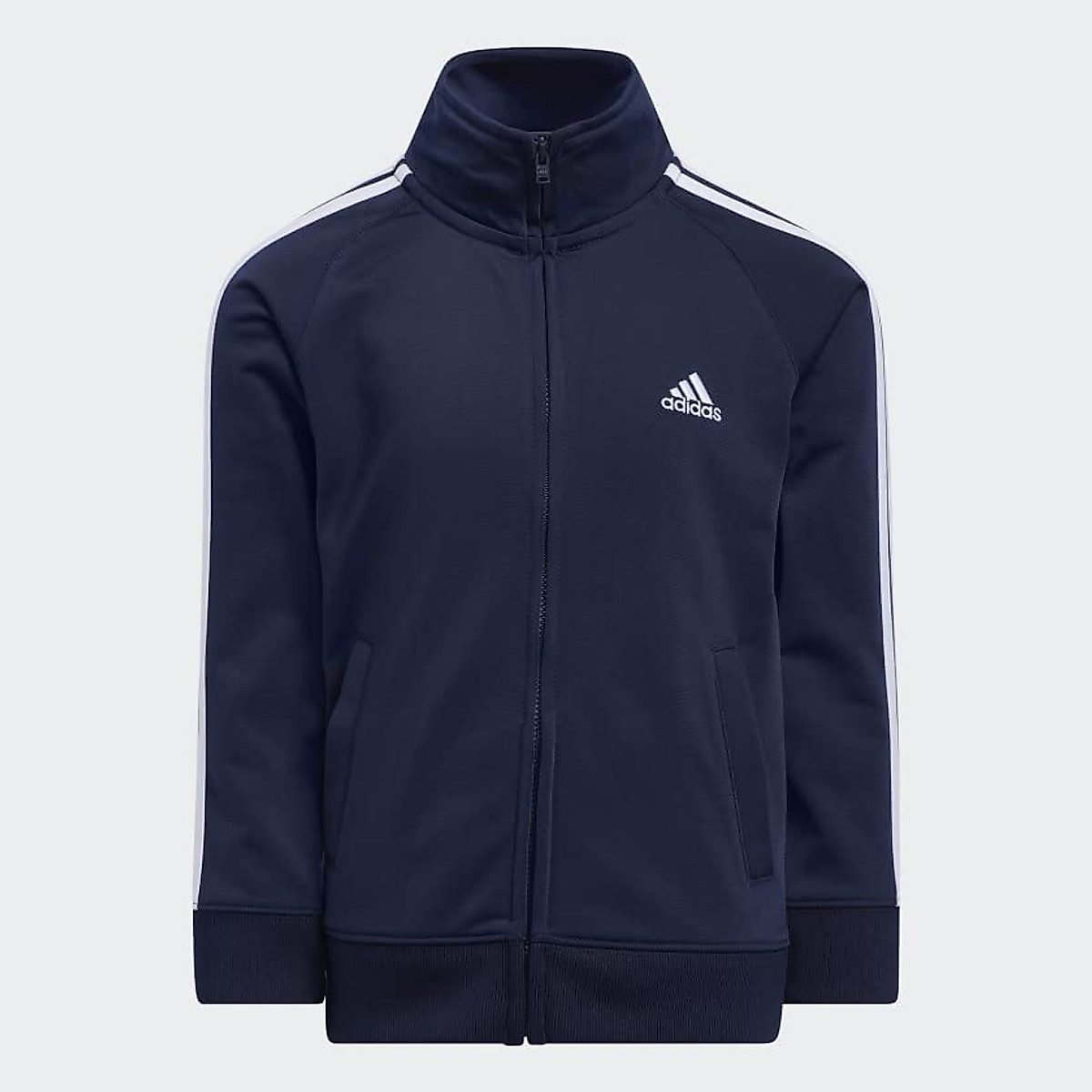 adidas boys Tricot Jacket & Clothing Pants Set, Collegiate Navy, 4T US