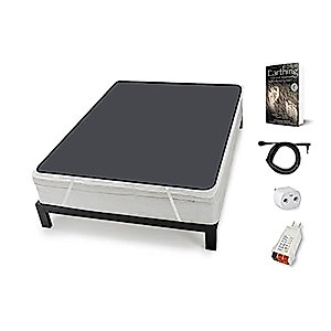 Grounding Mattress Cover for Bed (Full Size), grounding Sheets for Earthing, Improve Sleep with Clint Ober's GROUND THERAPY Products (Also Online in Cal King, Split King, Queen, Full, Twin, Twin XL) 