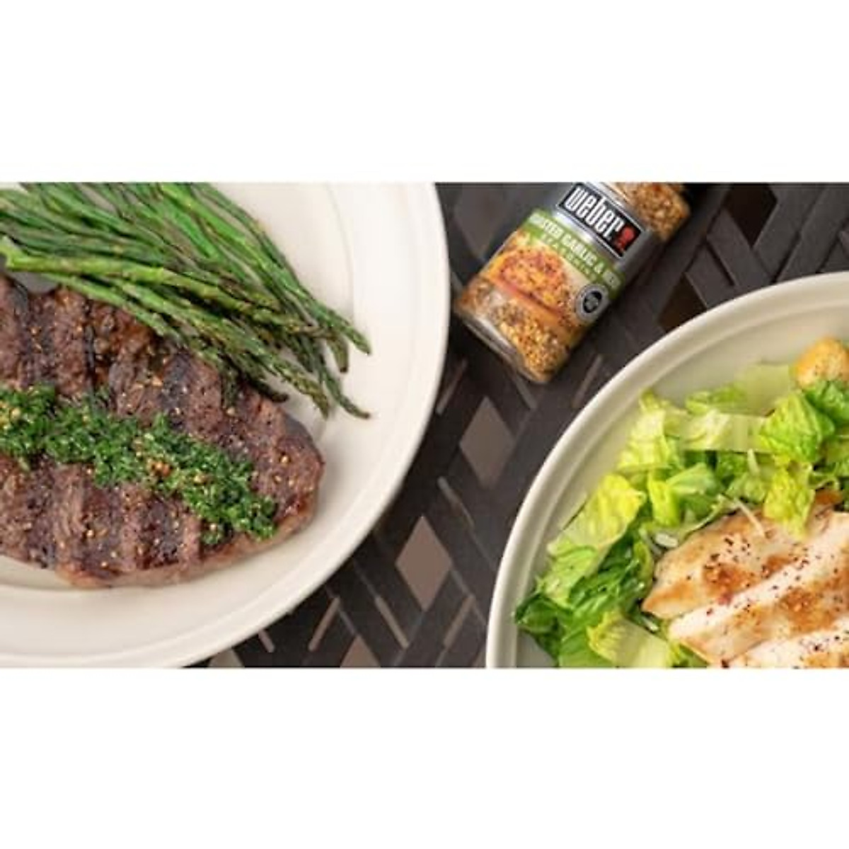 Weber Roasted Garlic & Herb Seasoning, 2.75 Ounce Shaker