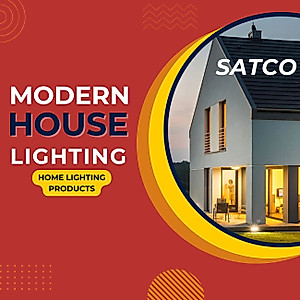 Satco S9499 MR16 Reflector LED Lamps 6.5 Watt 12 Volt AC/DC; 5000K; 40 deg. Beam Angle; GU5.3 Base; Directional Enclosed Lamp; Damp Location (12 LED Light Bulbs)