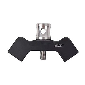 GPP V-Bar Mount, Fixed 0 Degree 35 Degree Aluminum Archery Recurve Bow Stabilizer,Black