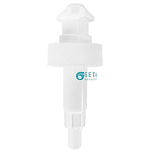 GETi Heavy Duty Liquid Dispenser Pump for Shampoo - Conditioner - Soap - Pet Shampoo - Fits Gallon - 128oz Bottles and Jugs 4cc Output - 1 Pack