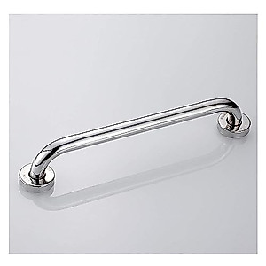Grab Rails Bath Wall Attachment Handrails,Grab Bar Rails Bathroom Grab Bar, Wall-Mounted Straight Hair Towel Rack, Sturdy Stainless Steel Shower Safety Handle for Bathtub, Toilet, Bathroom, Kitchen/60