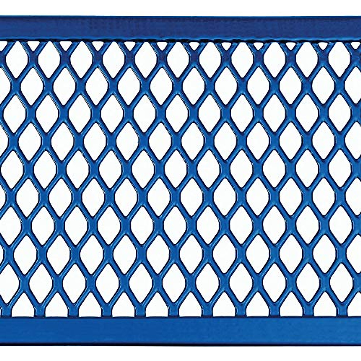 Global Industrial 72" Rectangular Picnic Table, Surface Mount, Blue