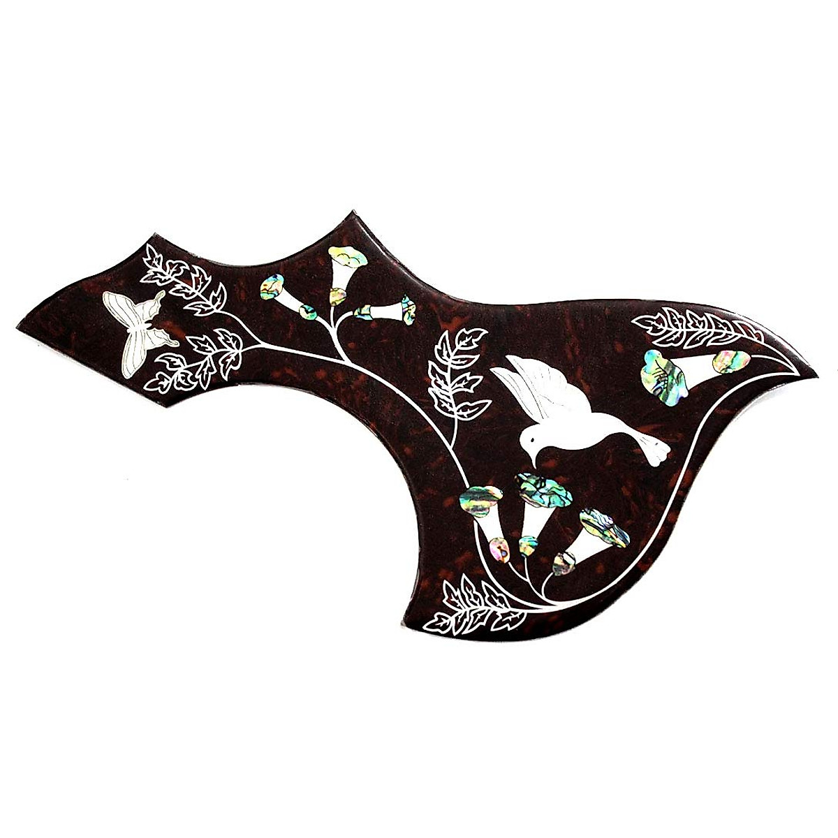 Hummingbird Abalone and mother of pearl inlay Flower 41" Folk Acoustic Guitar Pickguard