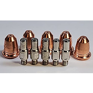 10pc x Firepower 1445-1903 Electrode + 1445-1901 Cutting Tip 25-35A 0.6mm Fits FP-25i / FP-35i / FP-45i