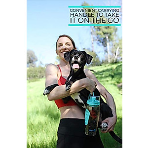 AquaFrut 32 OZ Fruit Infuser Water Bottle BPA-Free Fruit Infusion Sports Bottle - Flip Top Lid w Drinking Spout, Leak Proof, Made of Durable Tritan. Free Recipe eBook! (Teal)