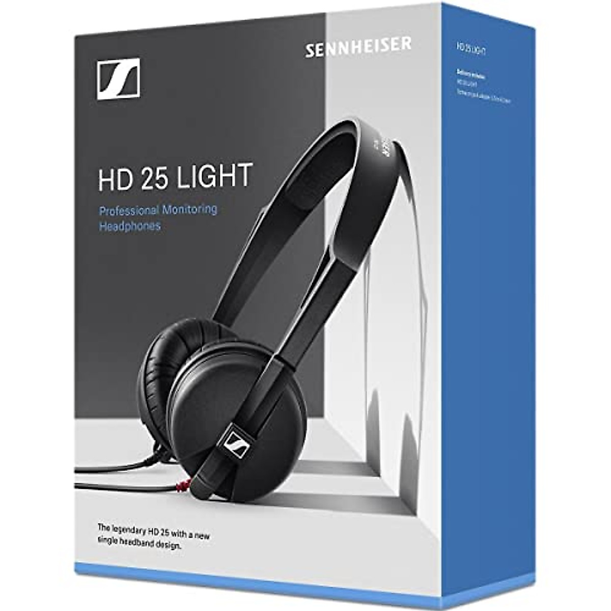 Sennheiser Professional HD 25 LIGHT On-Ear DJ Headphones,Black