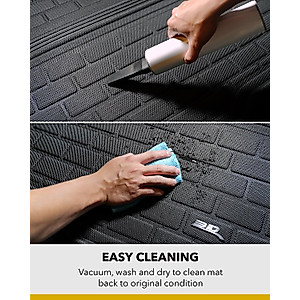 3D MAXpider Custom Fit Kagu Cargo Liner (Black) Compatible with Honda Pilot 2009-2015 - Cargo Liner