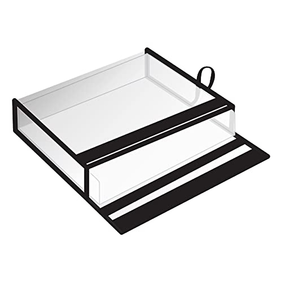 Totally Tiffany TT-SASC-PT6X6 6" x 6" Paper Taker, Clear