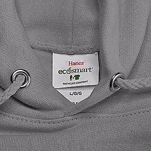Hanes Men's Ecosmart T-Shirt (Pack of 4), Light Steel, Medium