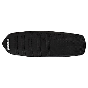 Enjoy Mfg Ribbed Seat Cover - Compatible Fit for Talaria Sting Electric Motorcycle #362 (Black w/Black Ribs)