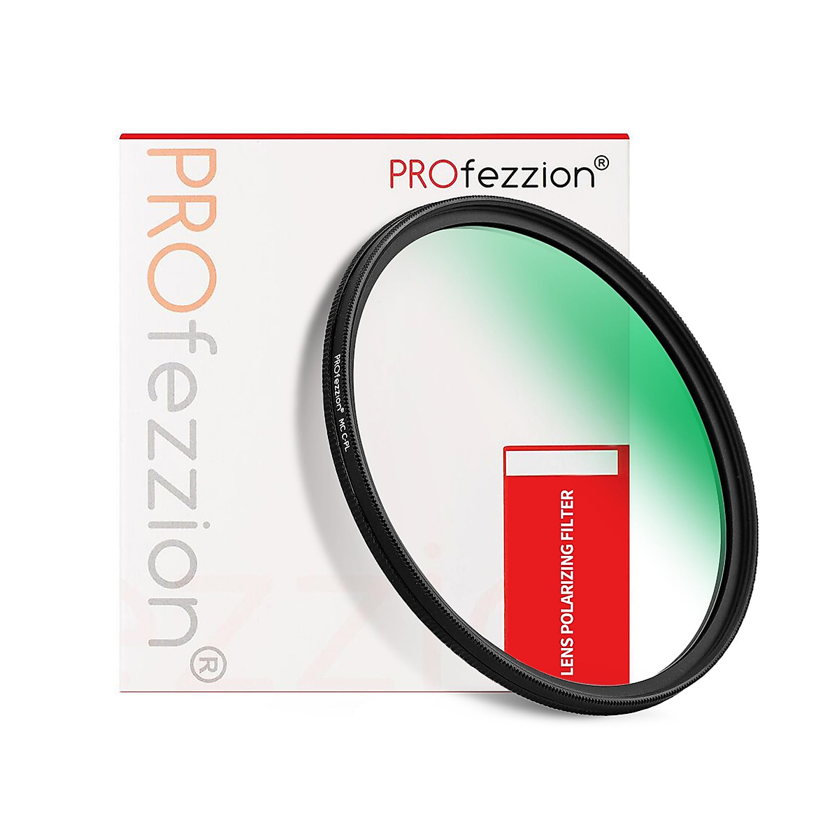 PROfezzion 58mm Circular Polarizer Filter for Canon EOS Rebel T7 T6 T8i T7i T6i T6s SL3 with EF-S 18-55mm Kit Lens, Ultra Slim Multi-Coated Circular Polarizing Filter 12 Layers CPL Camera Lens Filter