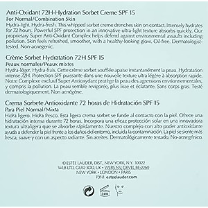 Estee Lauder DayWear Anti-Oxidant 72H-Hydration Sorbet Creme SPF 15 1.7 oz Unisex