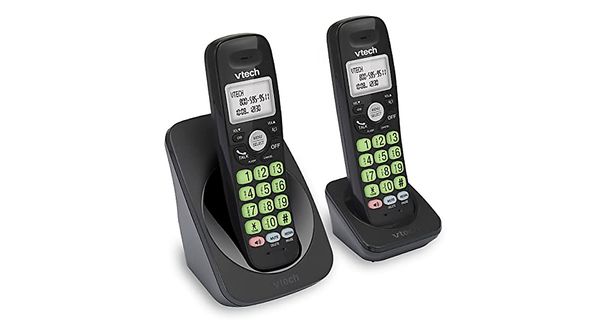 VTech VG101-21 Cordless Phone with 2 Handsets & 1000 ft Range