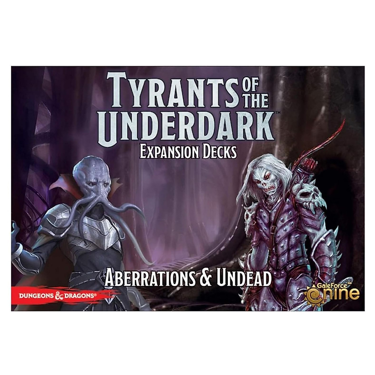 Gale Force Nine Dungeons & Dragons Tyrants of The Underdark Expansion Aberrations & Undead Board Game