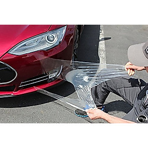 VViViD Clear Paint Protection Scratch Resistant Vinyl Wrap Film (12 Inch x 60 Inch)