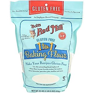 Bob's Red Mill Gluten Free 1-to-1 Baking Flour, 22-ounce